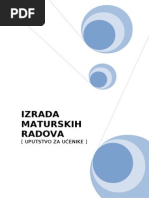 Pravila Za Izradu Seminarskog Rada | PDF