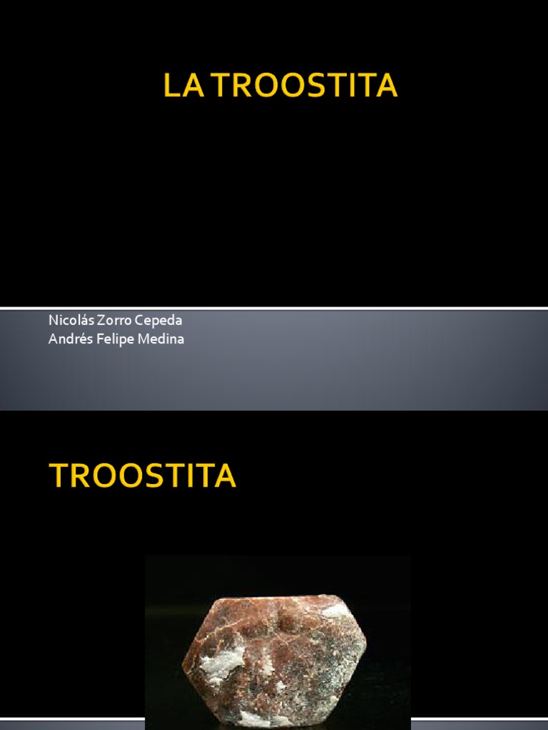 Troostita 1 | PDF | Rieles | Acero