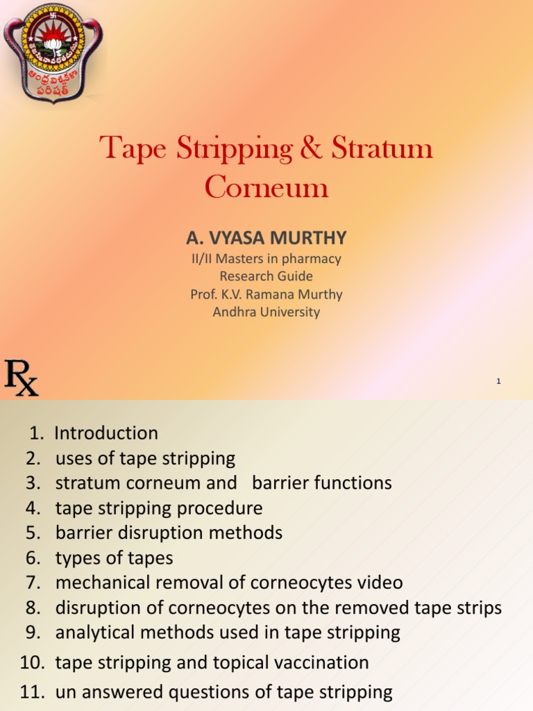 Tape Stripping by Vyas | PDF | Immune System | Antigen