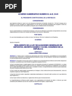 Reglamento de La Ley de Almacenes Generales de Depósito | PDF ...