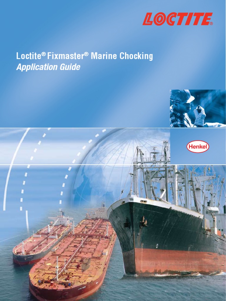 Marine Chocking Application Guide | PDF | Epoxy | Bearing (Mechanical)