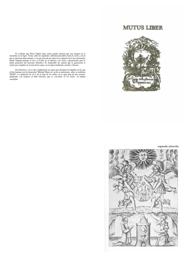 Anonimo Mutus Liber El Libro Mudo de La Alquimia | PDF