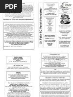 Order of Mass: English Text Guide | PDF | Mass (Liturgy) | God The Father