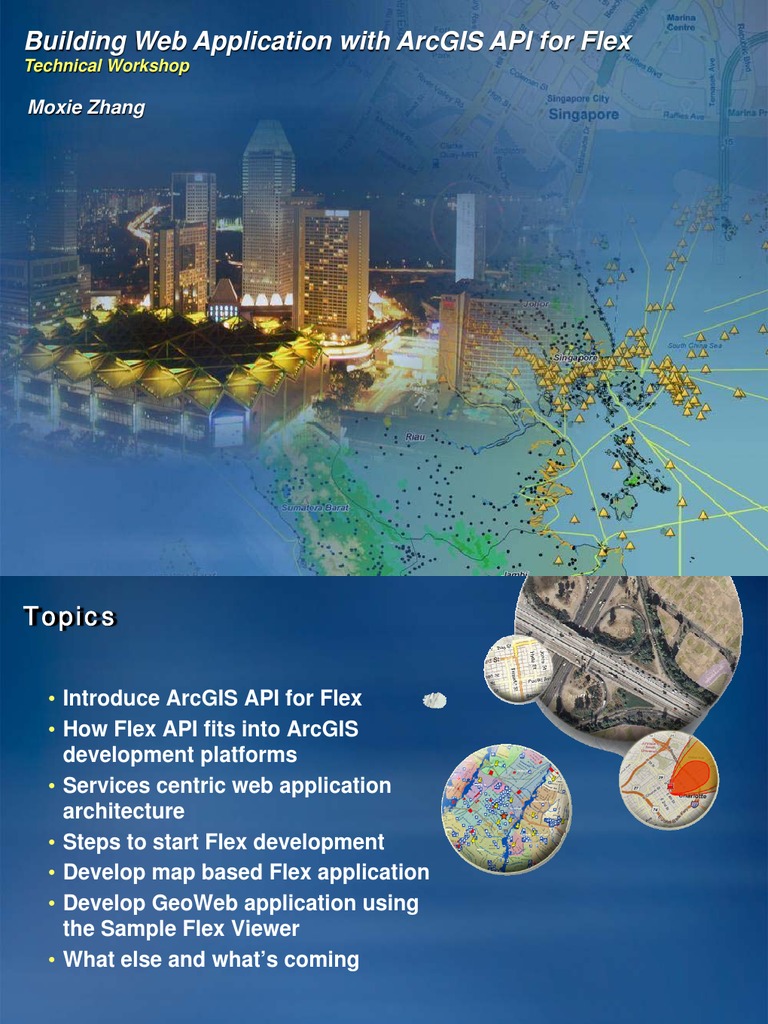 Building Web Application With ArcGIS API For Flex | PDF | Apache Flex ...