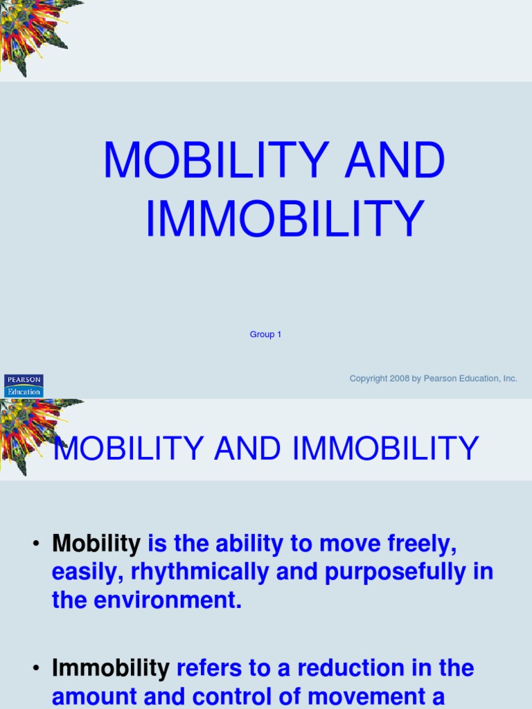 Mobility and Immobility: Group 1 | PDF