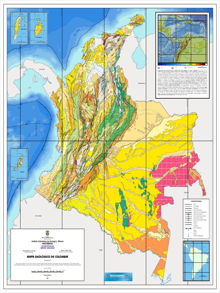 Mapa Geologico | PDF | Ciencia y matemáticas