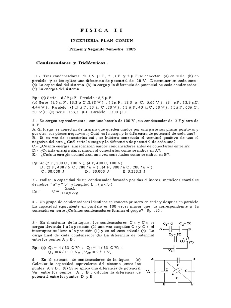 Introduccion A La Electrostatica y Magnetostatica | PDF | Capacidad ...