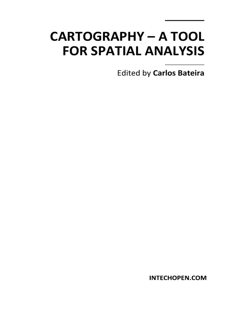 Cartography - A Tool For Spatial Analysis | PDF | Latitude | Geomatics