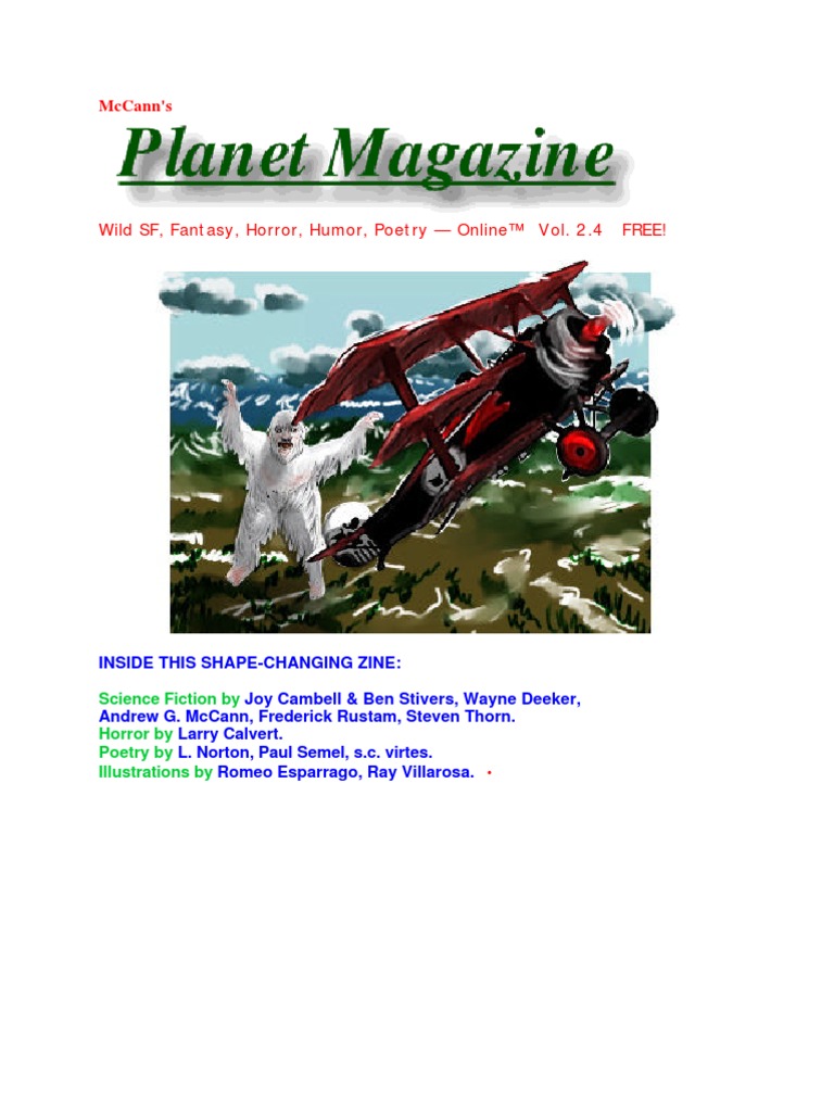 Planet Magazine No. 8 | PDF | Mars | Science Fiction