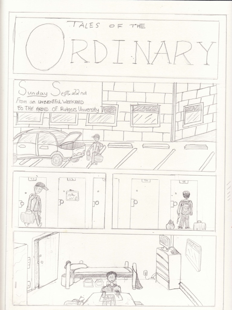 "Tales of The Ordinary" Diary Comic | PDF