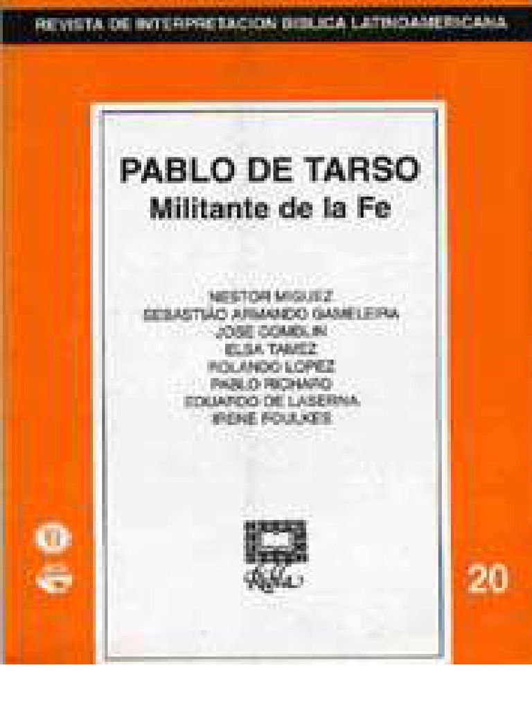 Ribla 20 | PDF | Pablo el apóstol | Jesús