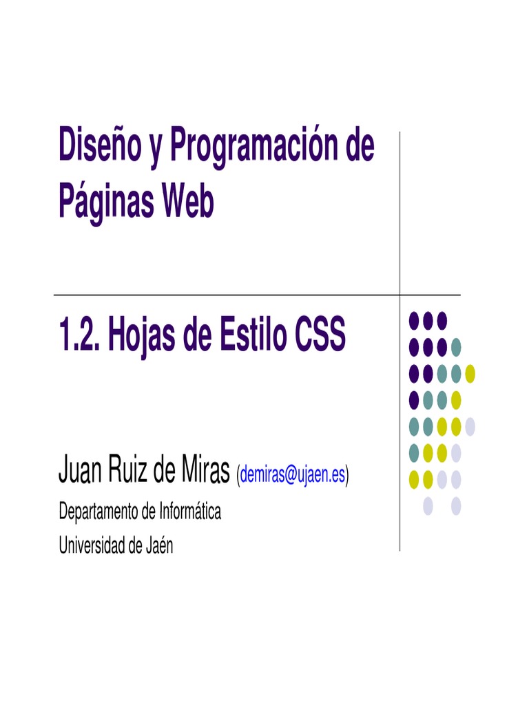 Css | Hojas de estilo en cascada | HTML