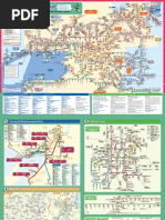Japan Rail Map | PDF | Electric Rail Transport | Railway Companies
