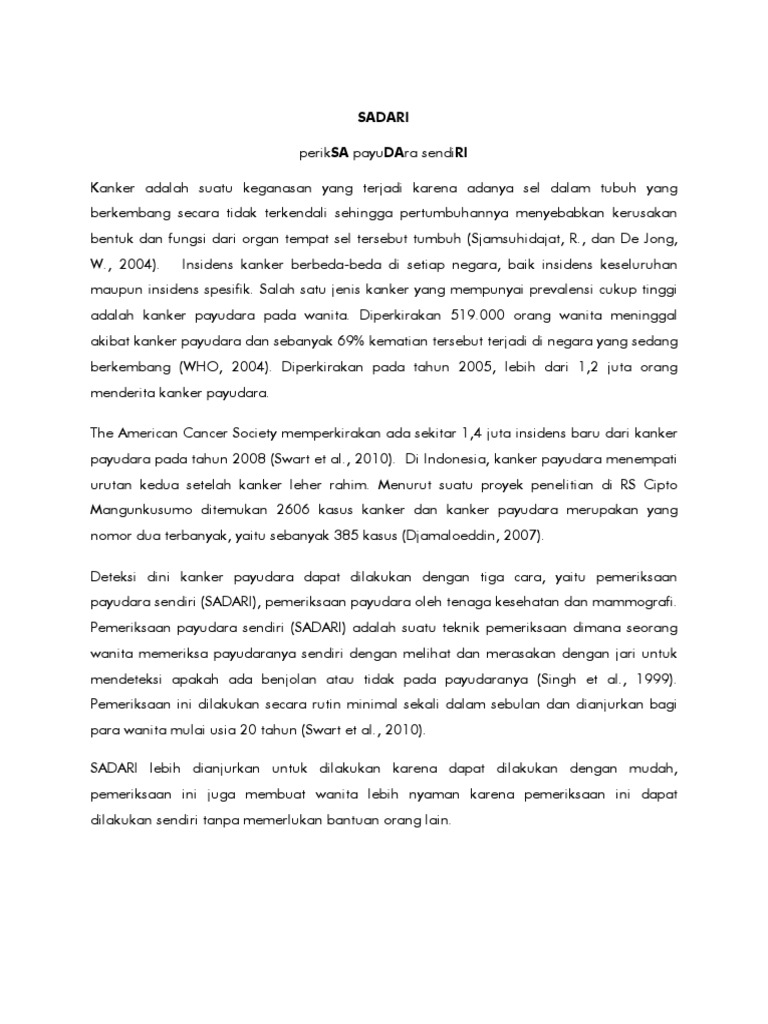 Sop Sadari (EDWINA VERSE) PDF | PDF