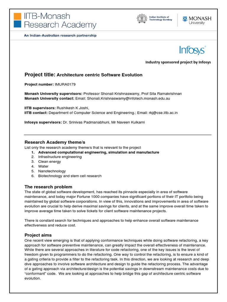 Architecture Centric Software Evolution | PDF