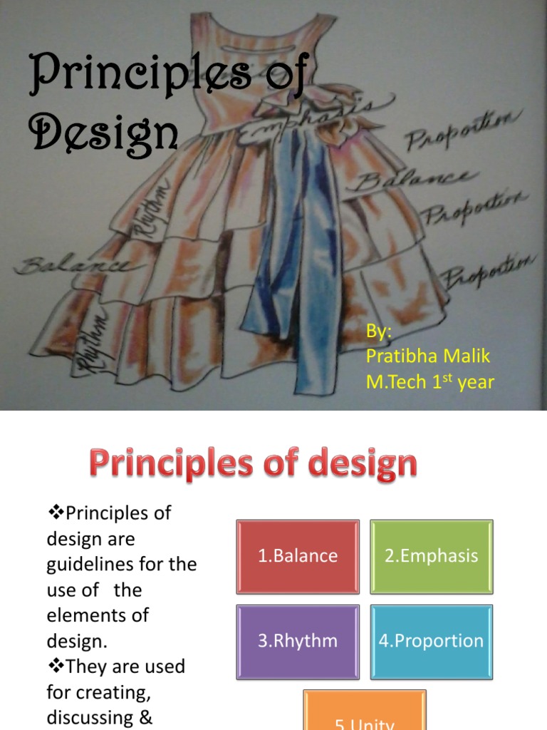 Principles of Design | PDF | Clothing