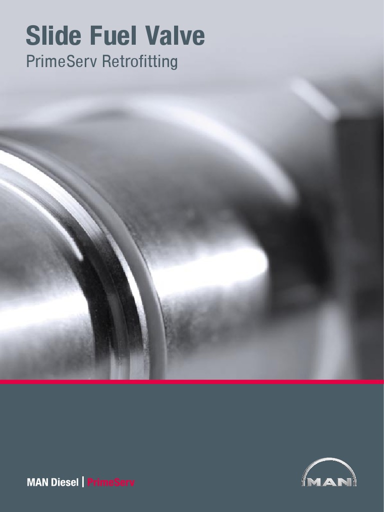 MAN Slide Fuel Valve | PDF | Diesel Engine | Exhaust Gas