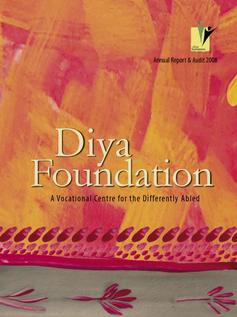 Annual Report Diya Foundation | PDF Annual Report Diya Foundation | PDF