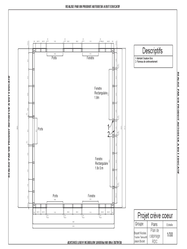 Plans de calpinage ossature bois | PDF | Éléments architecturaux ...