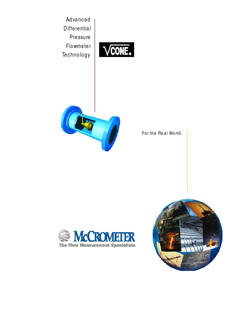 V-Cone DP.pdf | Flow Measurement | Fluid Dynamics