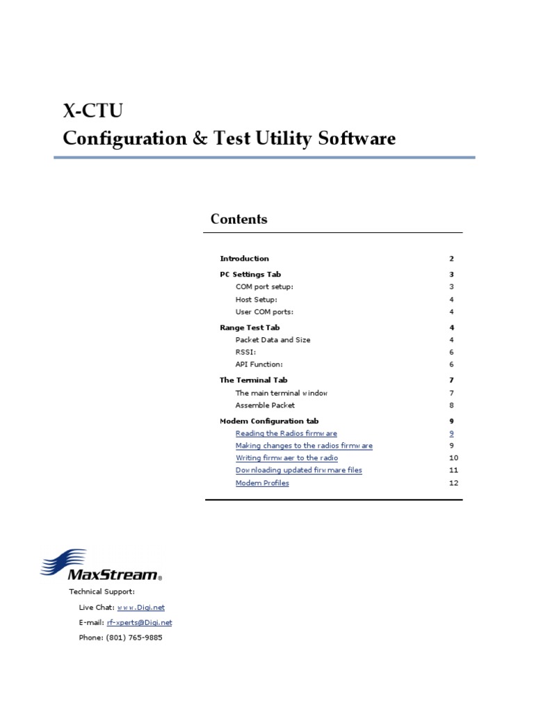 Manual Software Xbee | PDF | Microsoft Windows | Tab (Gui)