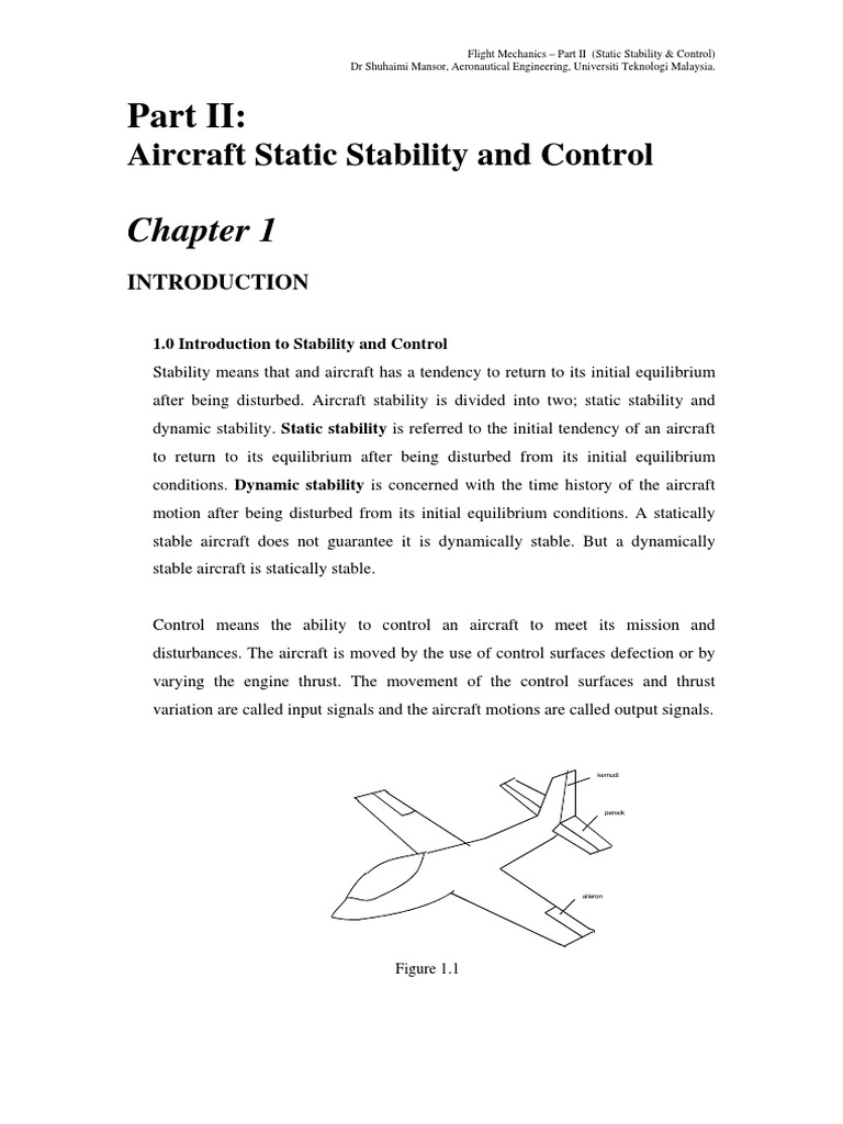 Flight Mechanics - Part 2 | PDF | Flight Control Surfaces | Flight ...
