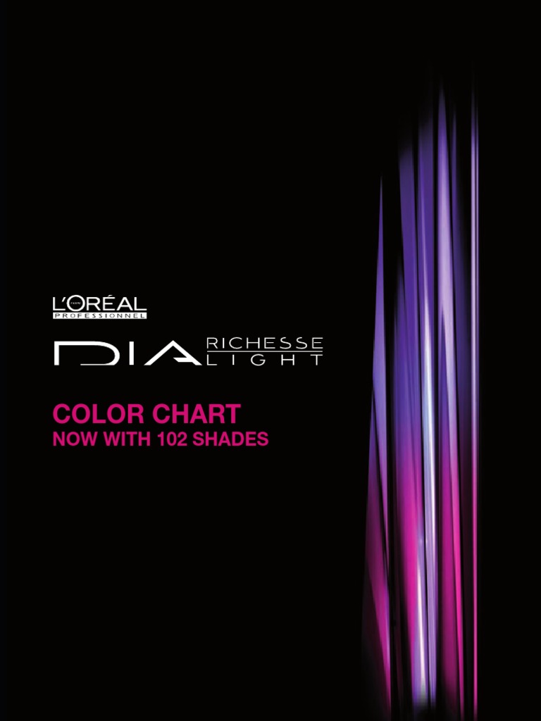 DIA Demi-Permanent Color Chart - 102 Shades | PDF | Brown | Color