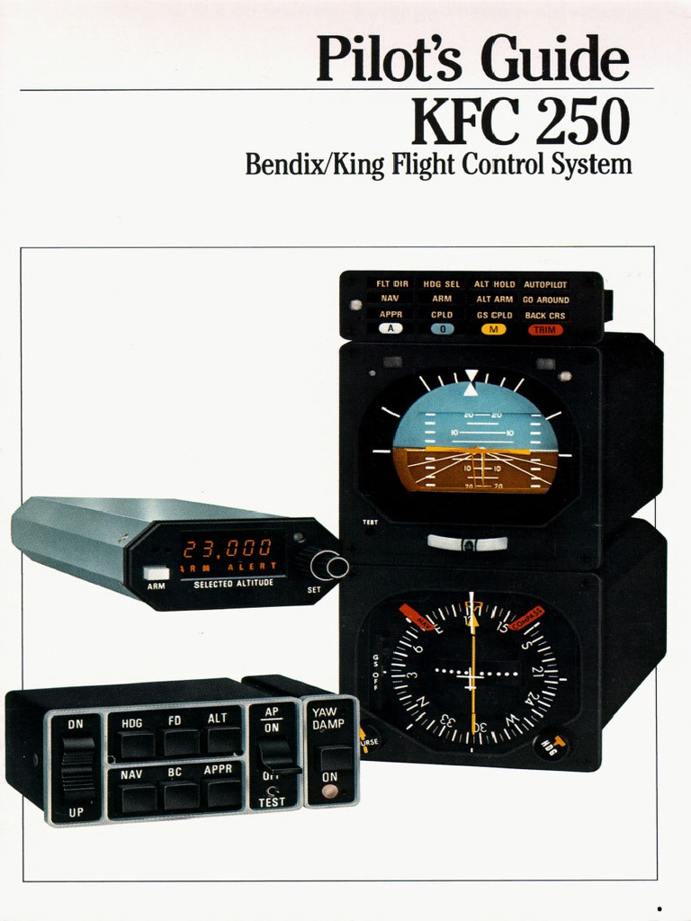 KFC-250 Flight Control System | PDF | Flight Control Surfaces | Flight ...
