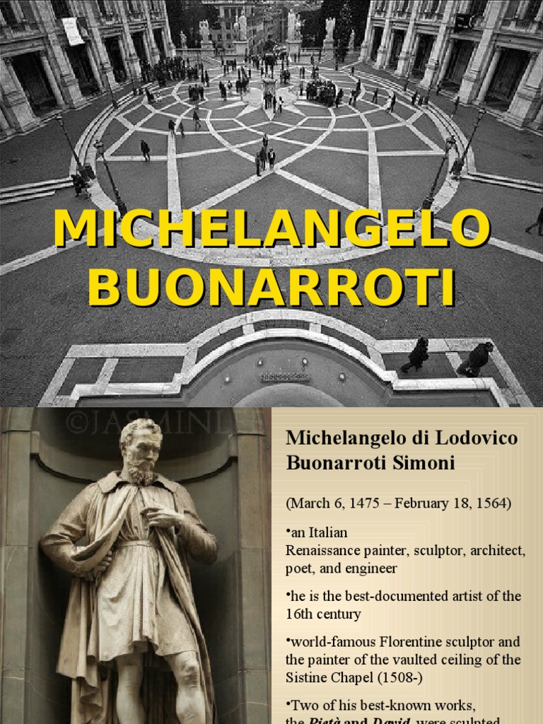 MICHELANGELO - History of Architecture | PDF | Michelangelo ...