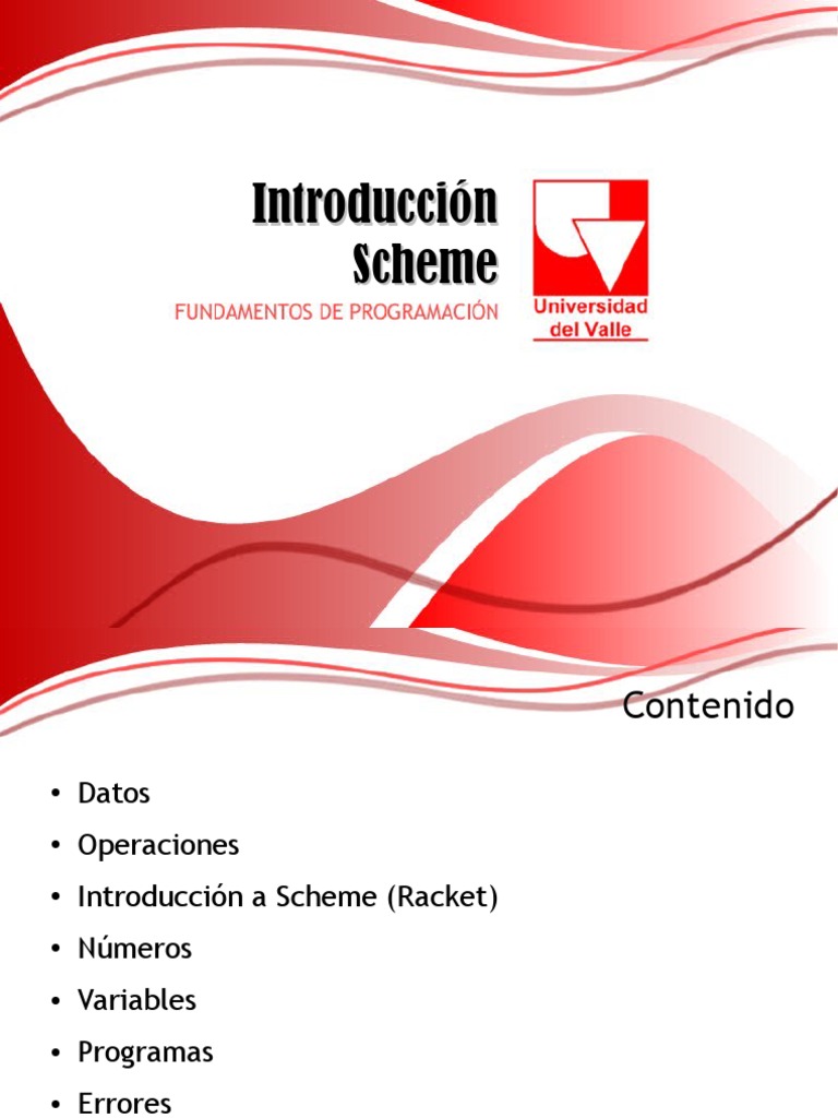 Introduccion A Scheme | PDF | Esquema (lenguaje de programación ...