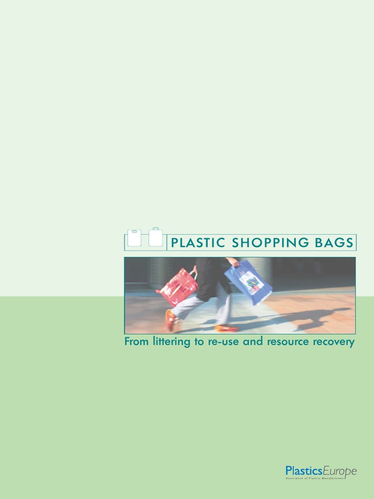 Plastic Shopping Bags | PDF | Reuse | Recycling