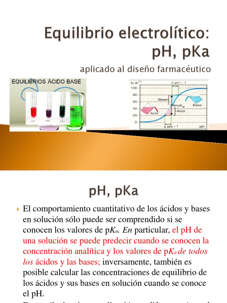 Equilibrio Electrolitico | PDF | Moléculas | Ramas de la termodinámica