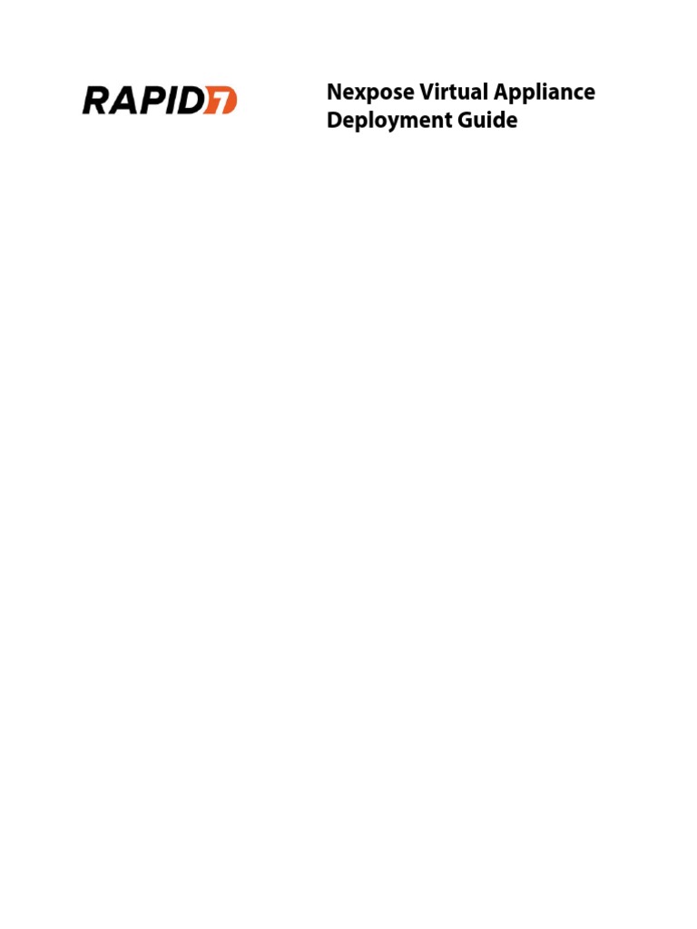Virtual Appliance Deployment Guide | PDF | Web Browser | V Mware