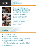 Respectful Maternity Care: An Overview Powerpoint | United States ...