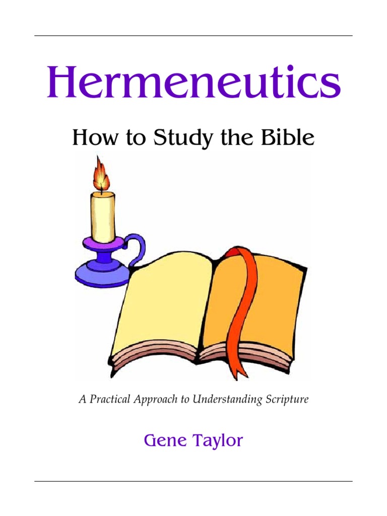Hermeneutics | Hermeneutics | Book Of Genesis