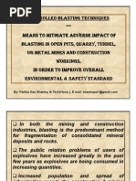 Rock Blasting Methodology and Safety | PDF | Nature