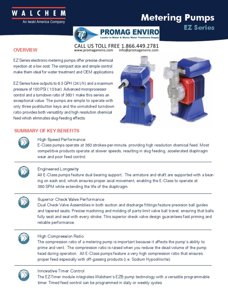 Walchem Pump Selector Manual: Walchem Manuals Pdf – REMOEQ