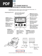Etg 63a Digital Timer Instructions | PDF | Timer | Clock
