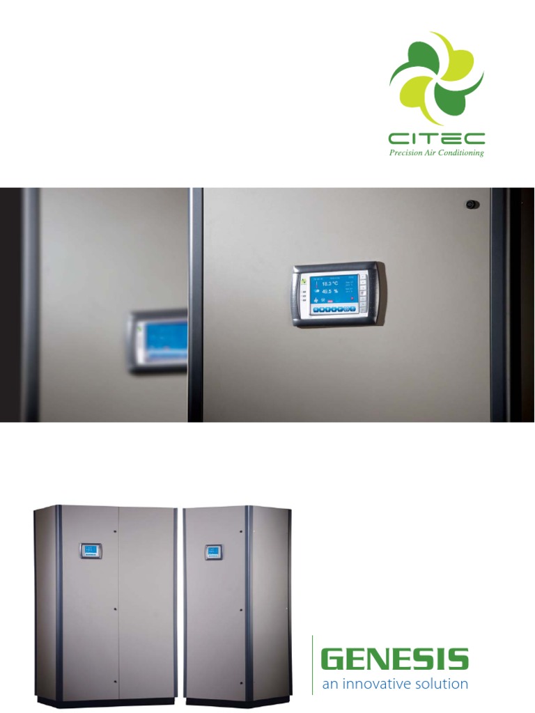 CITEC - Genesis Catalogue 2008 Final | PDF | Air Conditioning | Data Center