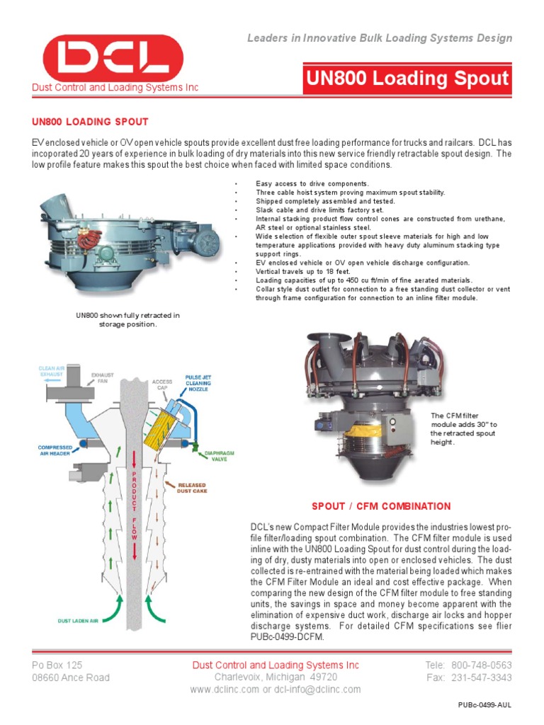 Brochure - Loading Spout - Pubc-0499-Aul | PDF | Technology & Engineering