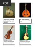 Mga Instrumenting Rondalya | PDF