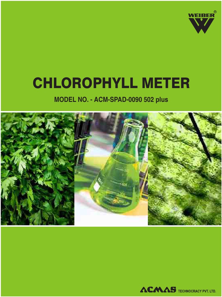 Chlorophyll Meter | PDF | Chlorophyll | Measurement