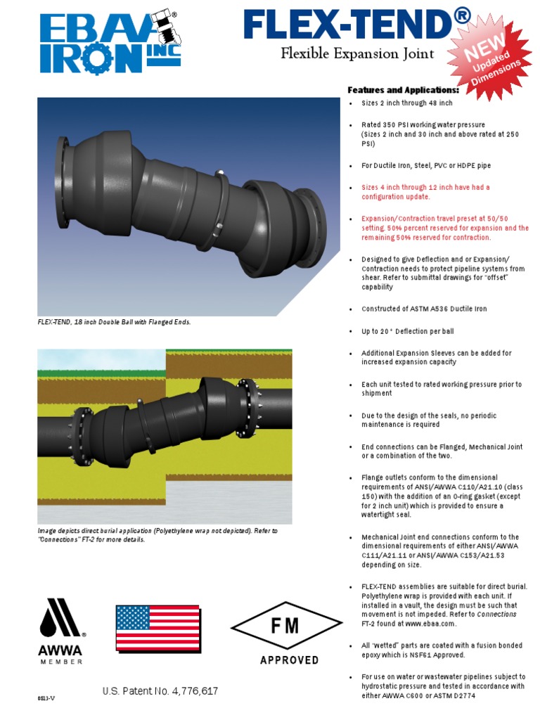 Brochure - Flex Tend | PDF | Pipe (Fluid Conveyance) | Pipeline Transport