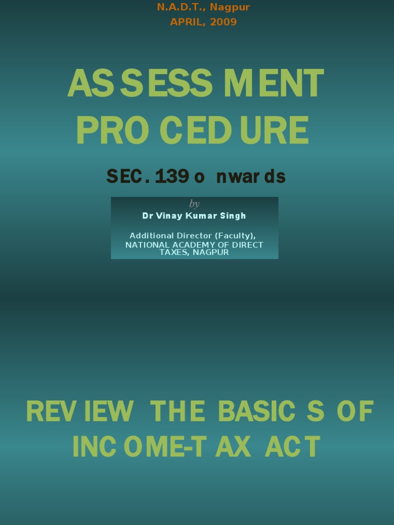 Assess Pro Final | PDF | Income Tax In India | Economies