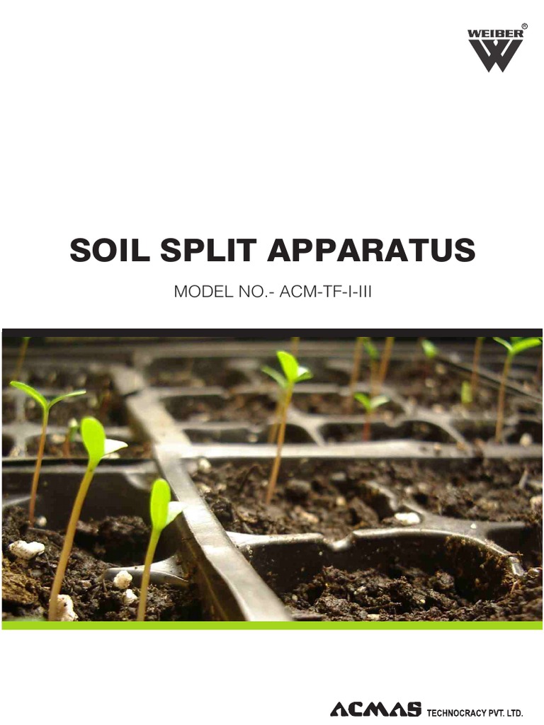 Soil Split Apparatus | PDF | Technology & Engineering