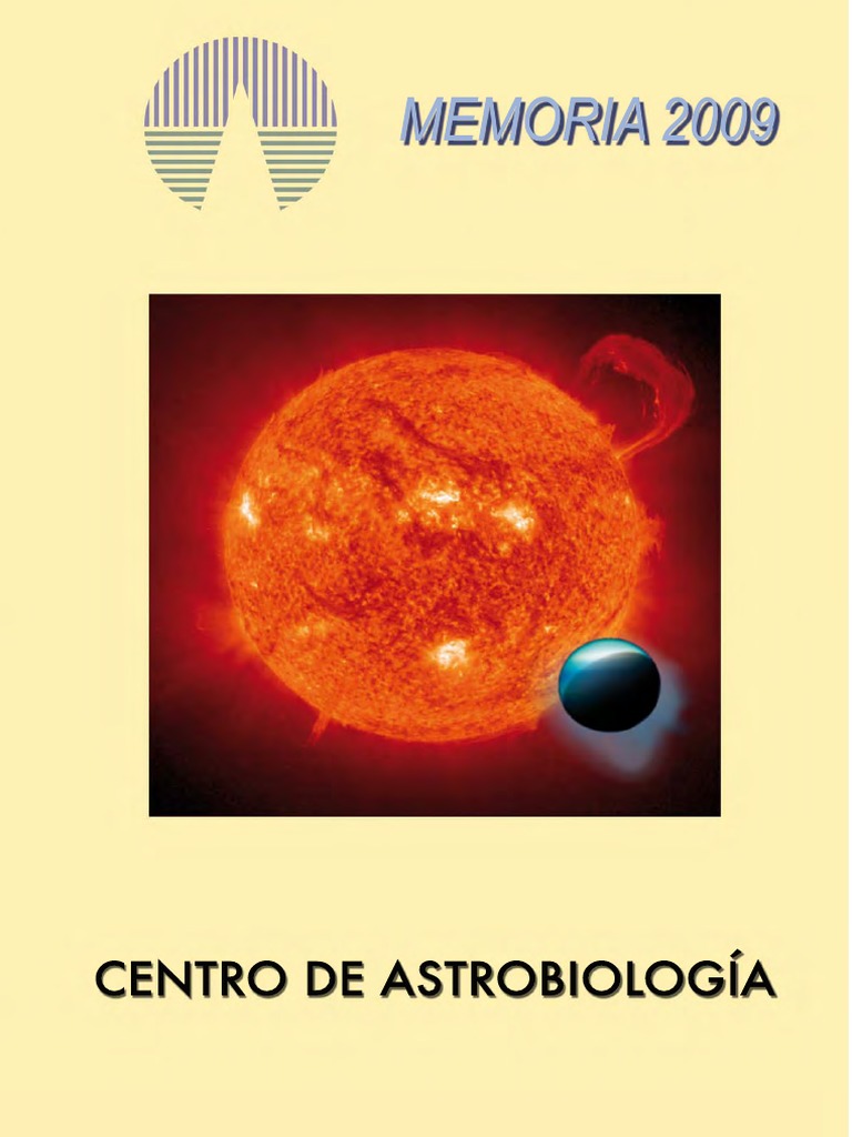 Memoria 2009 - Centro de Astrobiologia | PDF | Estrellas | Exoplaneta