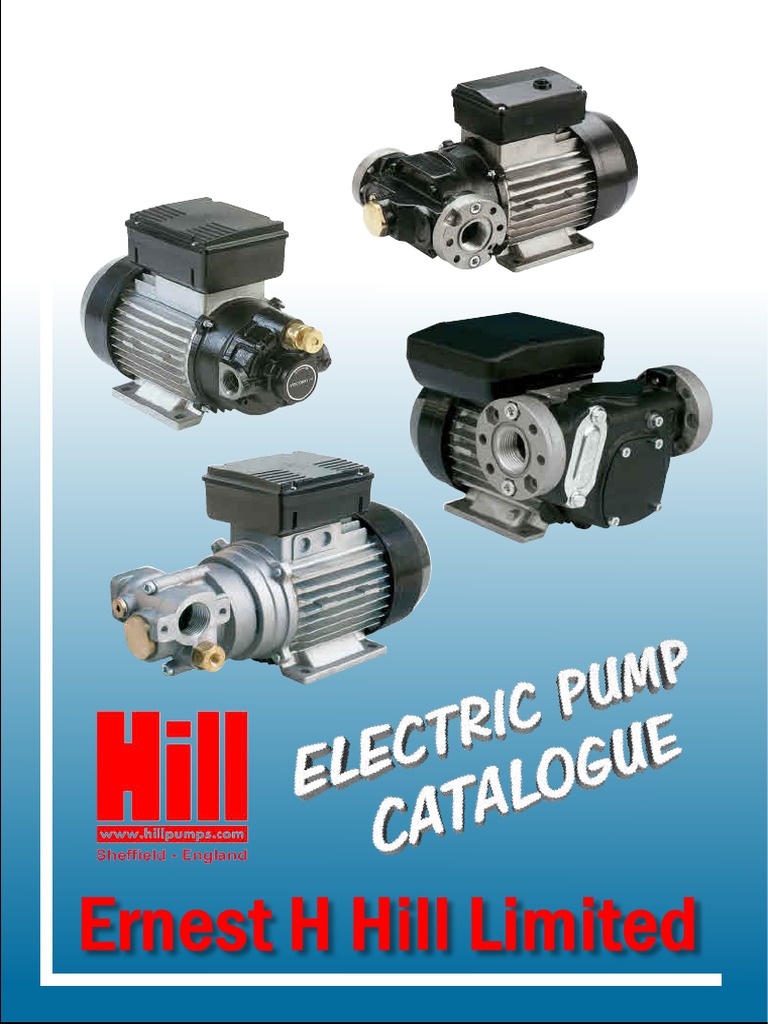 Electric Pump Catalogue PDF | PDF | Pompe | Moteur diesel