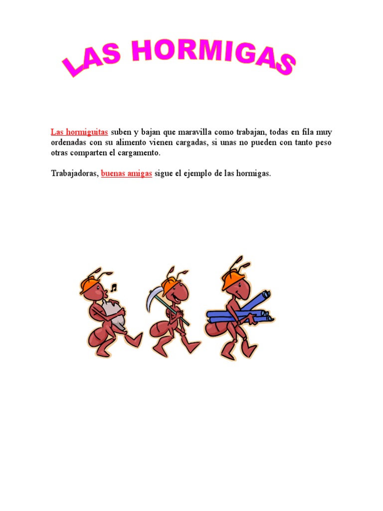 Las Hormiguitas | PDF