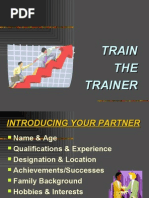 Train The Trainer Manual | PDF | Facilitator | Evaluation