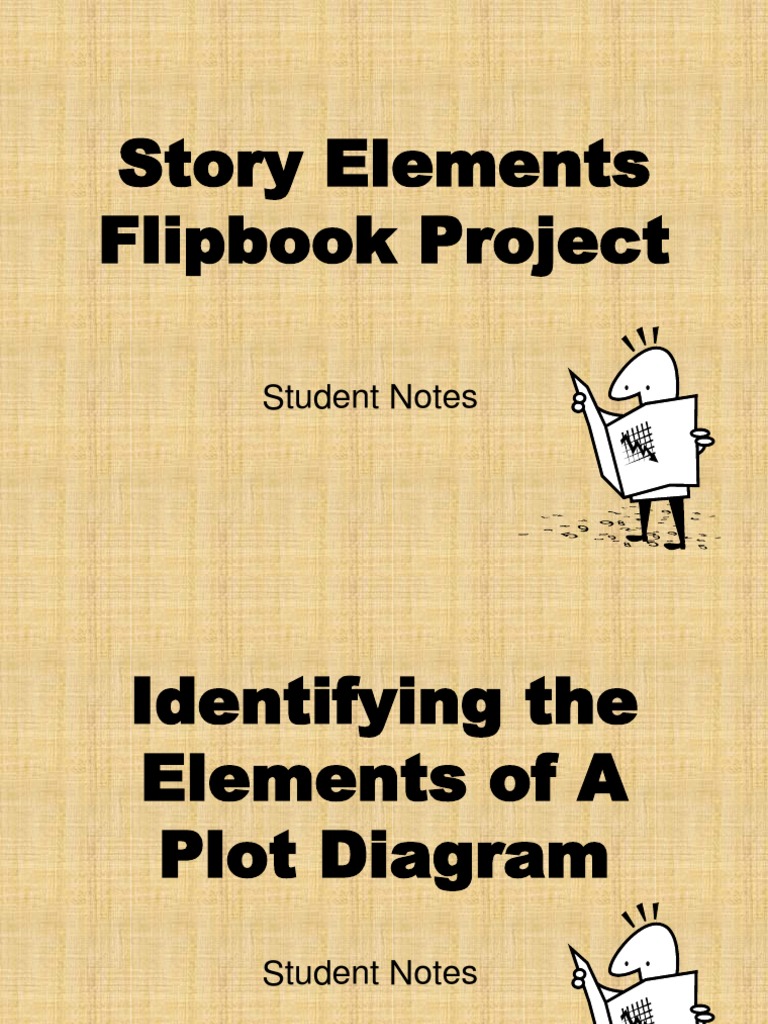 Story Elements Flipbook Guide | PDF | Plot (Narrative) | Narration